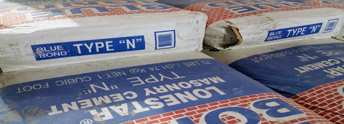 Bagged Materials - Jones & Sons Concrete & Masonry Products