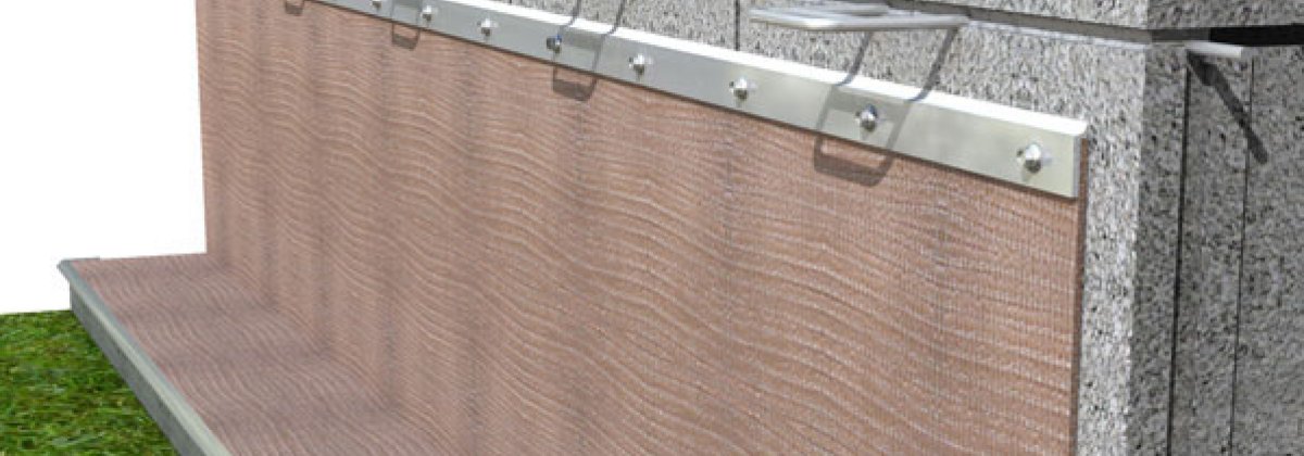 Termination Bar - Jones & Sons Concrete & Masonry Products