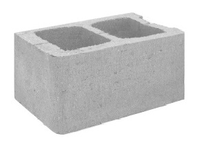 12" Single Bull Nose Block - Jones & Sons Concrete & Masonry Products